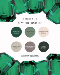 Birthstone-Inspired Paint Palettes | Tinted by Sherwin-Williams