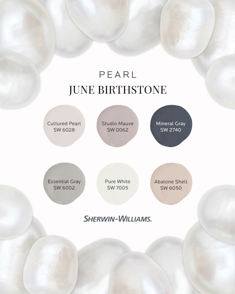 Birthstone-Inspired Paint Palettes | Tinted by Sherwin-Williams